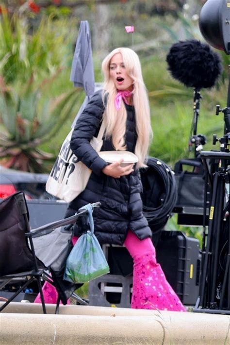 فیلمبرداری مجدد Barbie با مارگو رابی در لس‌آنجلس