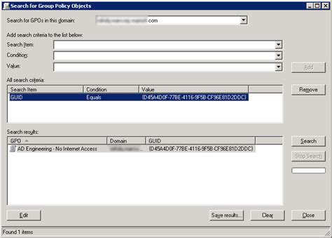 Windows Server Find The GPO Name With An GUID Server Fault