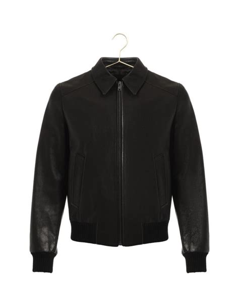 Prada Prada Leather Goat Biker Jacket Grailed