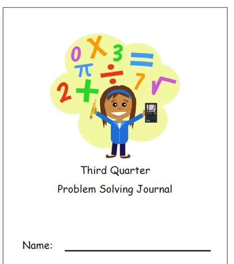 Math Problem Solving Journal 3 By Jessica Boothe Tpt