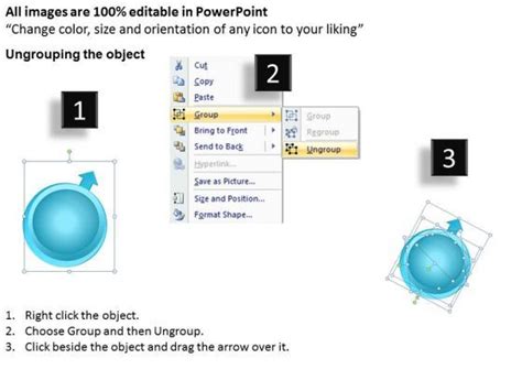 Chain Sequence Diagram Illustrating 4 Steps Ppt Writing Your Business