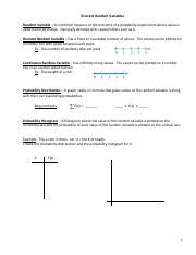 Section 6 1 Discrete Random Variables Pdf Discrete Random Variables