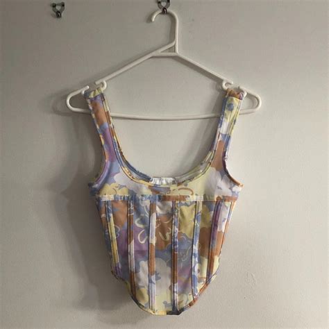 Cute Supre Corset Top Size XXS Excellent Condition Depop