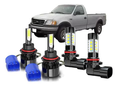 Para Jeep Liberty 02 07 Faros Delanteros Led Hilofocos Ant Cuotas Sin Interés