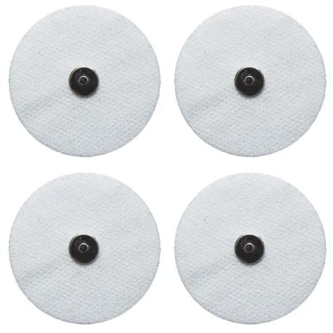 Disposable 55mm Adult Chest Ecg Patch Non Woven Medical Ecg Electrode