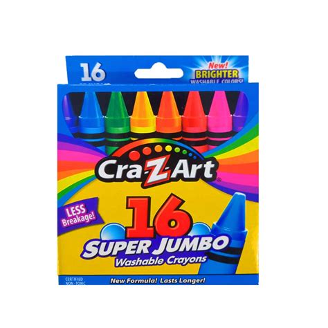 Cra Z Art 16 Super Jumbo Crayons Pepe Ganga Online Everything For