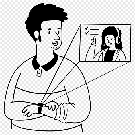 Virtual Assistant Illustration Png Pngwing