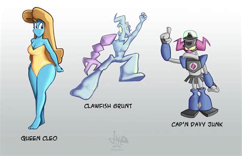 Queen Cleo And Some Alien Pirates By Jamearts On Deviantart