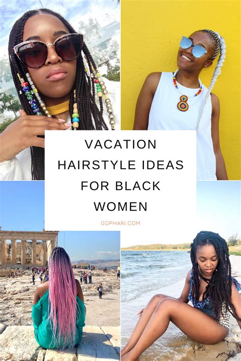 Black Hairstyles For The Beach