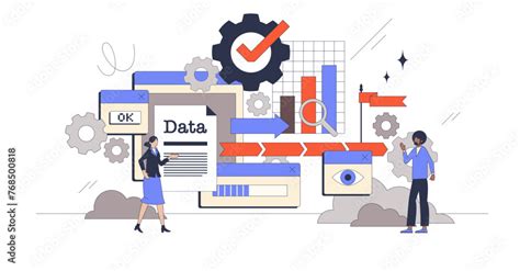 Predictive Analytics With Data Forecasting Neubrutalism Tiny Person