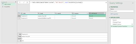 วิธีใช้ power query ดึงข้อมูลจาก web api ตอนที่ 2 thep excel