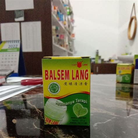 Jual Balsem Lang 20g Shopee Indonesia