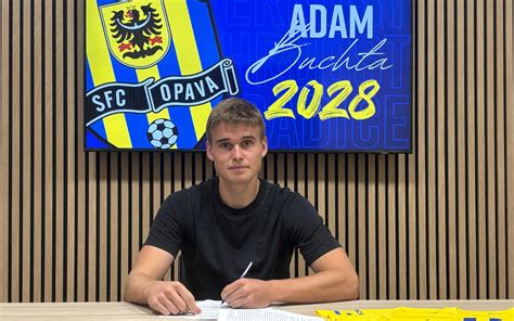 Adam Buchta Podepsal Smlouvu Do Roku 2028 Slezský Fc Opava