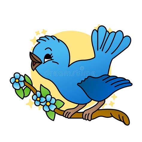 Bird Chirping Stock Illustrations 451 Bird Chirping Stock