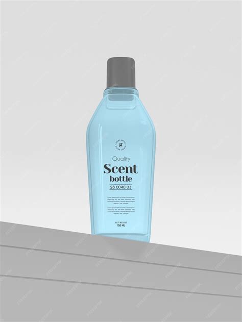 Premium Psd Perfume Glass Scent Spray Bottle Packaging Mockup