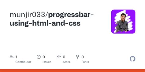 Github Munjir033progressbar Using Html And Css