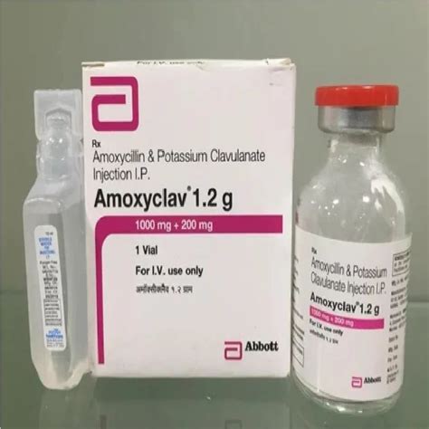 Amoxicillin Potassium Clavulanate Injection Vasudev Enterprise