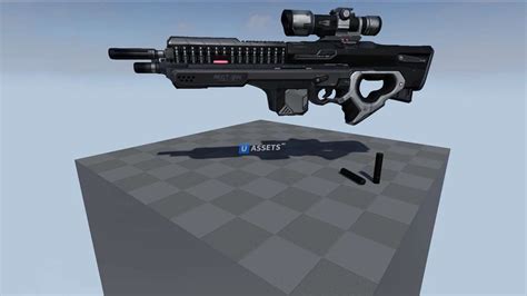 Sci Fi Weapons Dark Unityhub Pro бесплатные ассеты для Unity и Unreal Engine