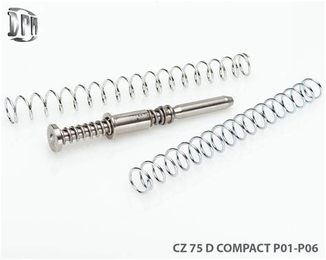 Pistol Recoil Reduction Spring Rod DPM Systems For CZ 75 Compact CKS