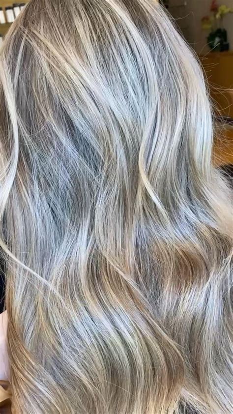 Icy Blonde Highlights Process Blonde Highlights Hair Highlights