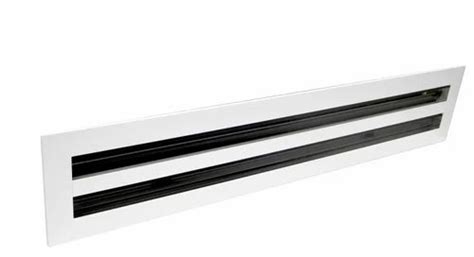 Powder Coated Continuous Slot Diffuser For Commercial Shape