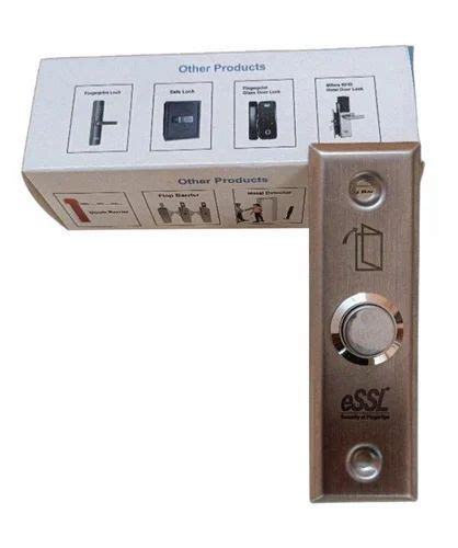 Essl 3 A Touch Exit Button For Door Bell Silver At Rs 350 Piece In Agra Id 2849077548548