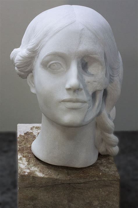 Cabeza Mujer Mármol Retrato Transitoriedad Belleza Representación
