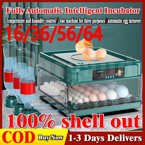 485664 Eggs Fully Automatic Egg Incubator Intelligent Digital Hatcher