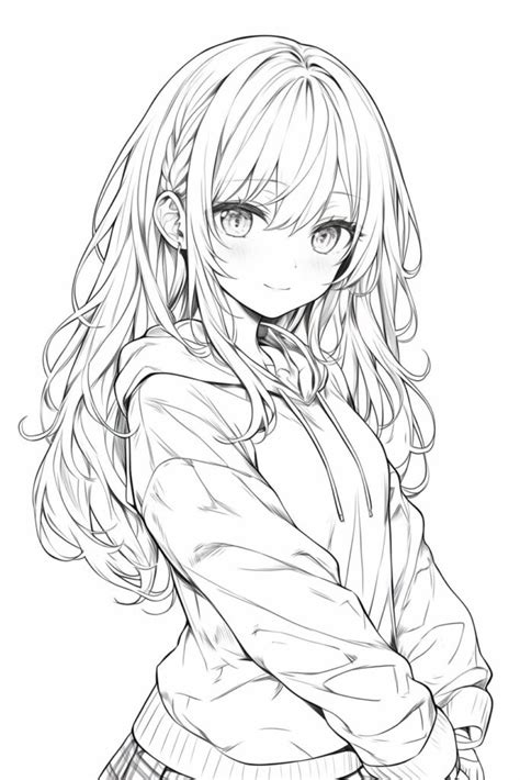 How To Draw An Anime Girl In 8 Simple Steps Yonderoo