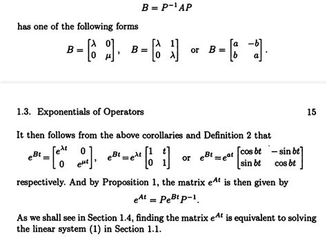 Solved 5 Compute The Exponentials Of The Following