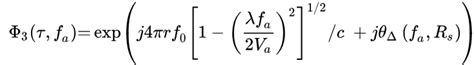 雷达成像原理（一）合成孔径成像chirp Scaling Csdn博客