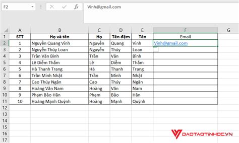 Tất Tần Tật Về Flash Fill Excel Mà Bạn Nên Biết