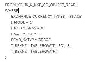 Qlik Sense SAP BAPI Connector How To Use Tables A Qlik Community