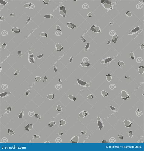 Gray Stone Repeat Stock Vector Illustration Of Natural 154140657