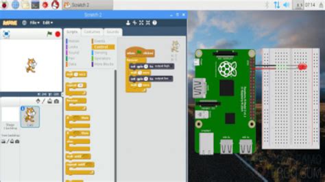 tutoriales introducción a gpio con scratch en raspberry pi