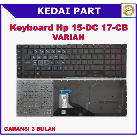 Jual Keyboard Hp Omen 15 Dc 15dc 15 Dc000 15 Dc0001na 15 Dc0001tx