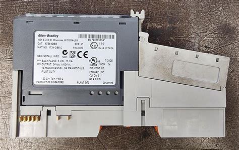 Used Allen Bradley 1734 Ob8 I O Output Module For Sale At Midwest Press And Automation Llc
