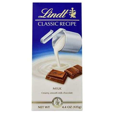 Lindt Classic Recipe Milk Chocolate Bar 44 Oz 2 Pc
