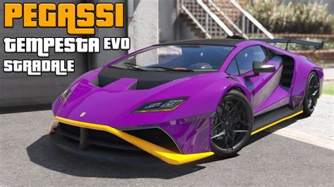 Pegassi Tempesta Evo Stradale Lamborghini Huracan Sto Gta V Lore