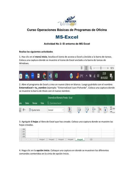 Actividad 2 Del Módulo 5 Entorno De Excel Bima Geraldo Udocz