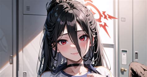 Aiイラスト Blue Archive Hanekawa Hasumi Reikartsのイラスト Pixiv