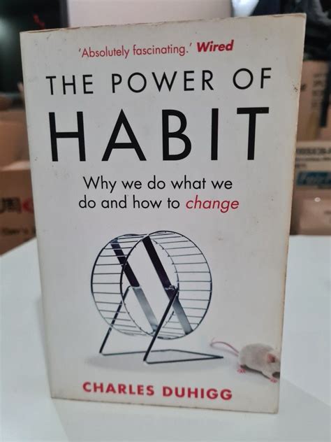 The Power Of Habit By Charles Duhigg Hobbies And Toys Books And Magazines