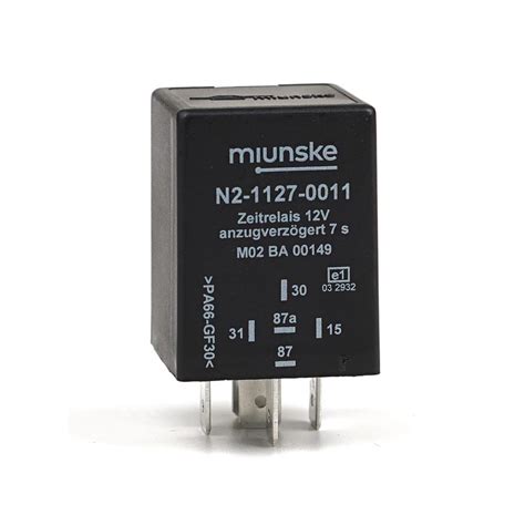 Switch On Delayed Timer Relay 12v 7sec Dry Contact