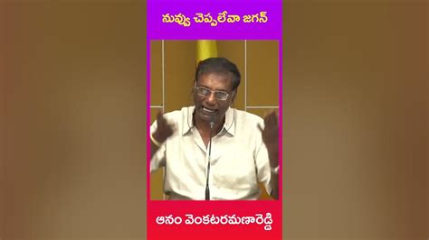 Tdp Anam Ys Jagan Cbi Youtube