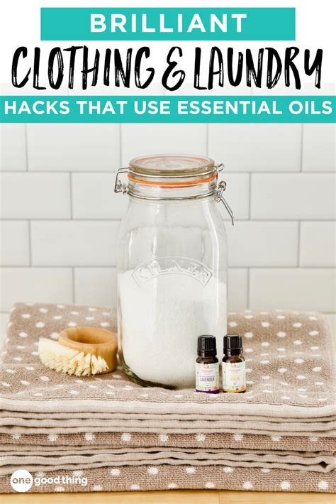 8 Brilliant Clothing And Laundry Hacks That Use Essential Oils