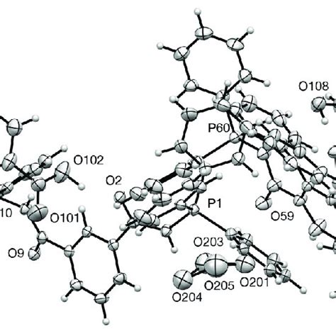 Molecular Structure Of 27 With Anisotropic Displacement Ellipsoids Download Scientific Diagram