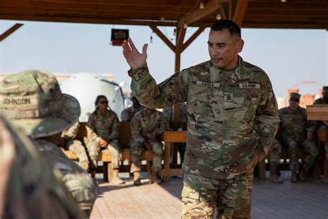 Dvids Images Command Sgt Maj Garza Visits Centcom Aor