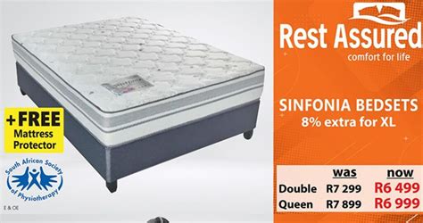 Sinfonia Bedsets Offer At Tafelberg Furnishers