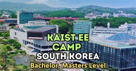 Kaist Ee Camp 2025 In South Korea Scholarships Future