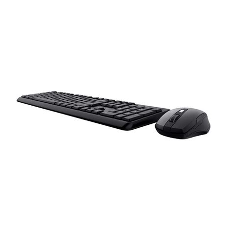 قیمت، خرید و مشخصات کیبورد و ماوس بدون سیم تراست مدل Keyboard Mouse